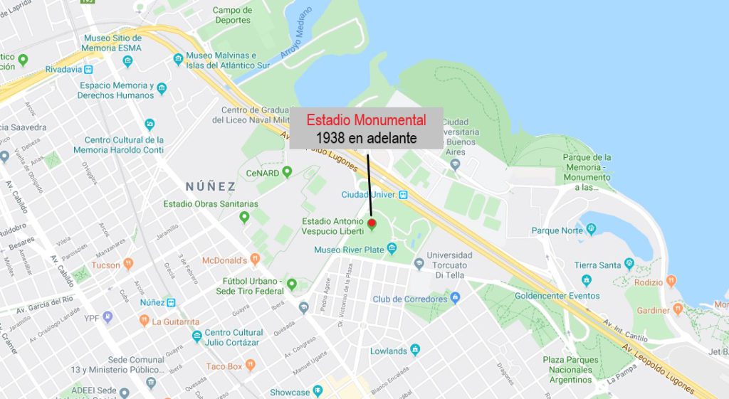 Las distintas canchas de River Plate en su historia – ESTADIOS DE ARGENTINA